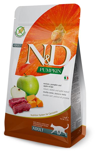N&D Pumpkin Cat Venison 5 kg | Diertotaal.nl