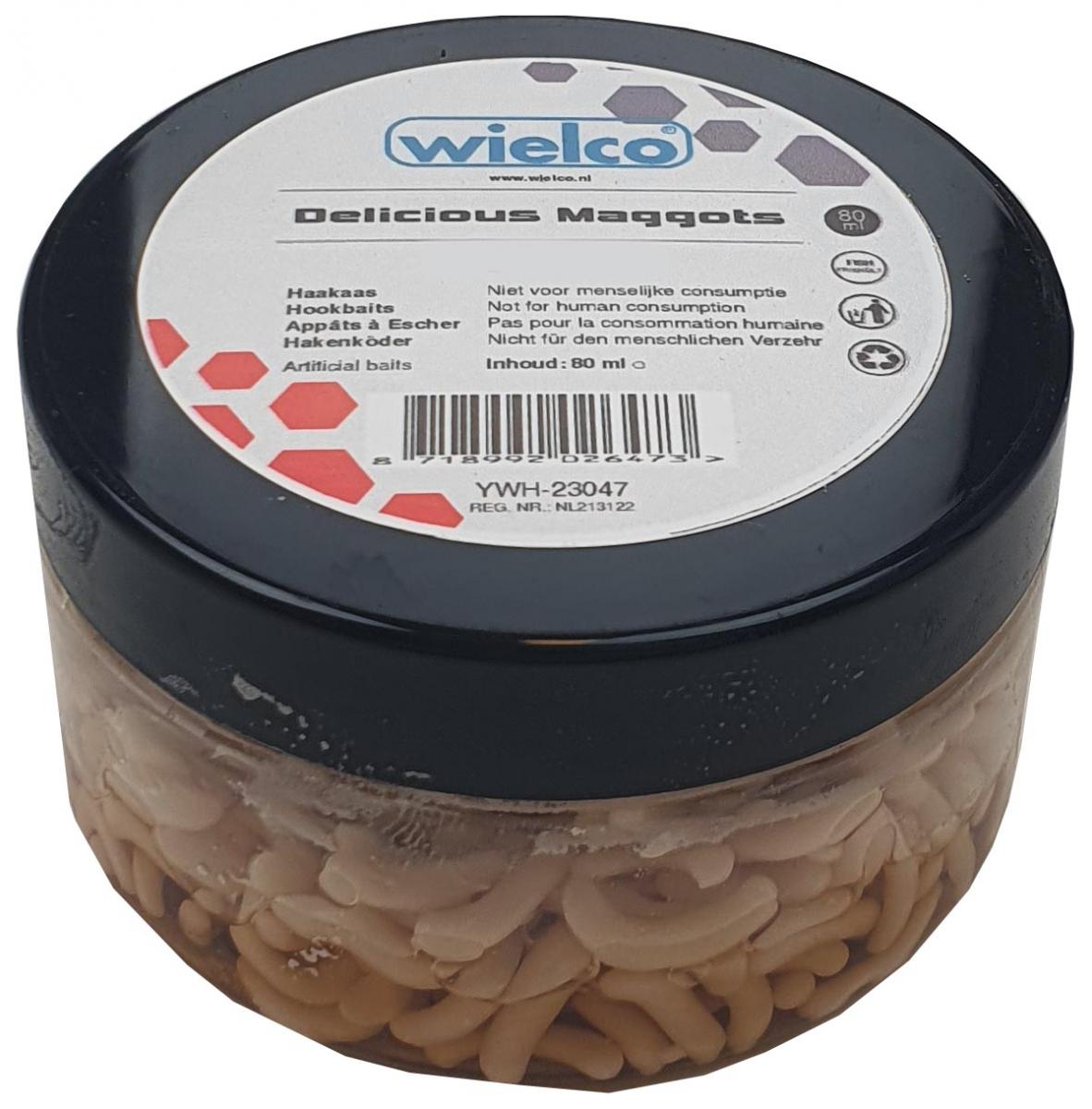 Wielco Delicious Maggots 80 ml Tigernut | Diertotaal.nl