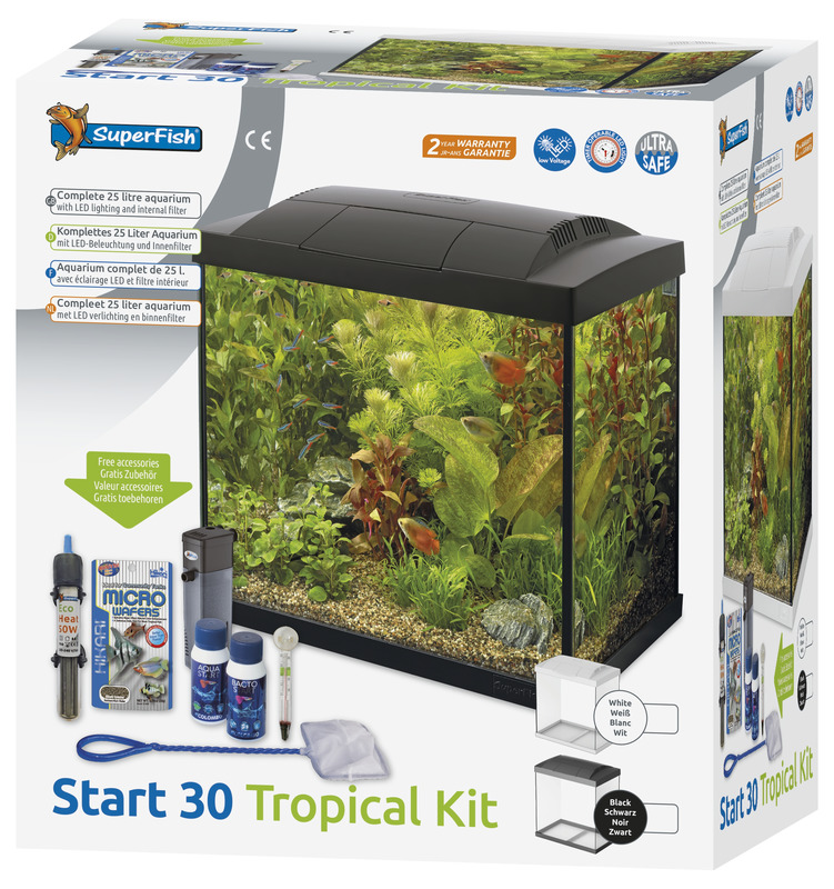 Superfish Start 30 Tropical Kit Zwart | Diertotaal.nl