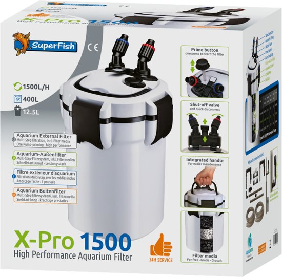 Superfish X PRO 1500 (400L) | Diertotaal.nl